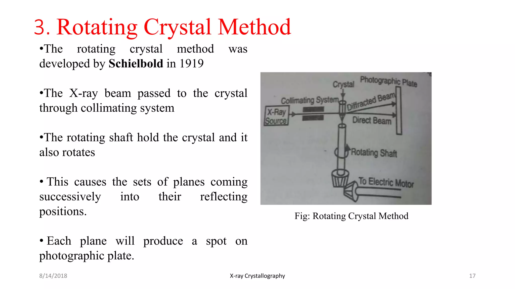 X ray crystallography | PPTX