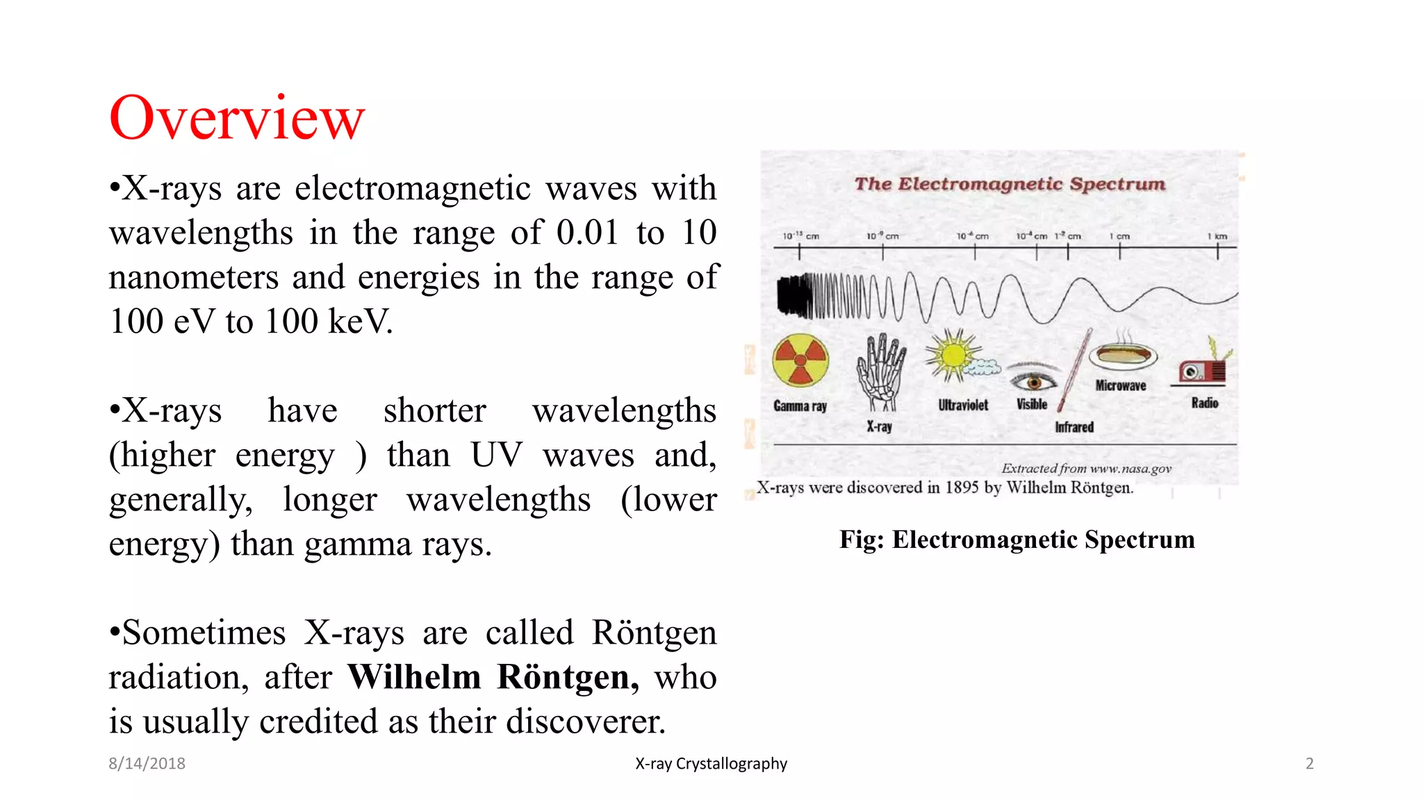 X ray crystallography | PPTX