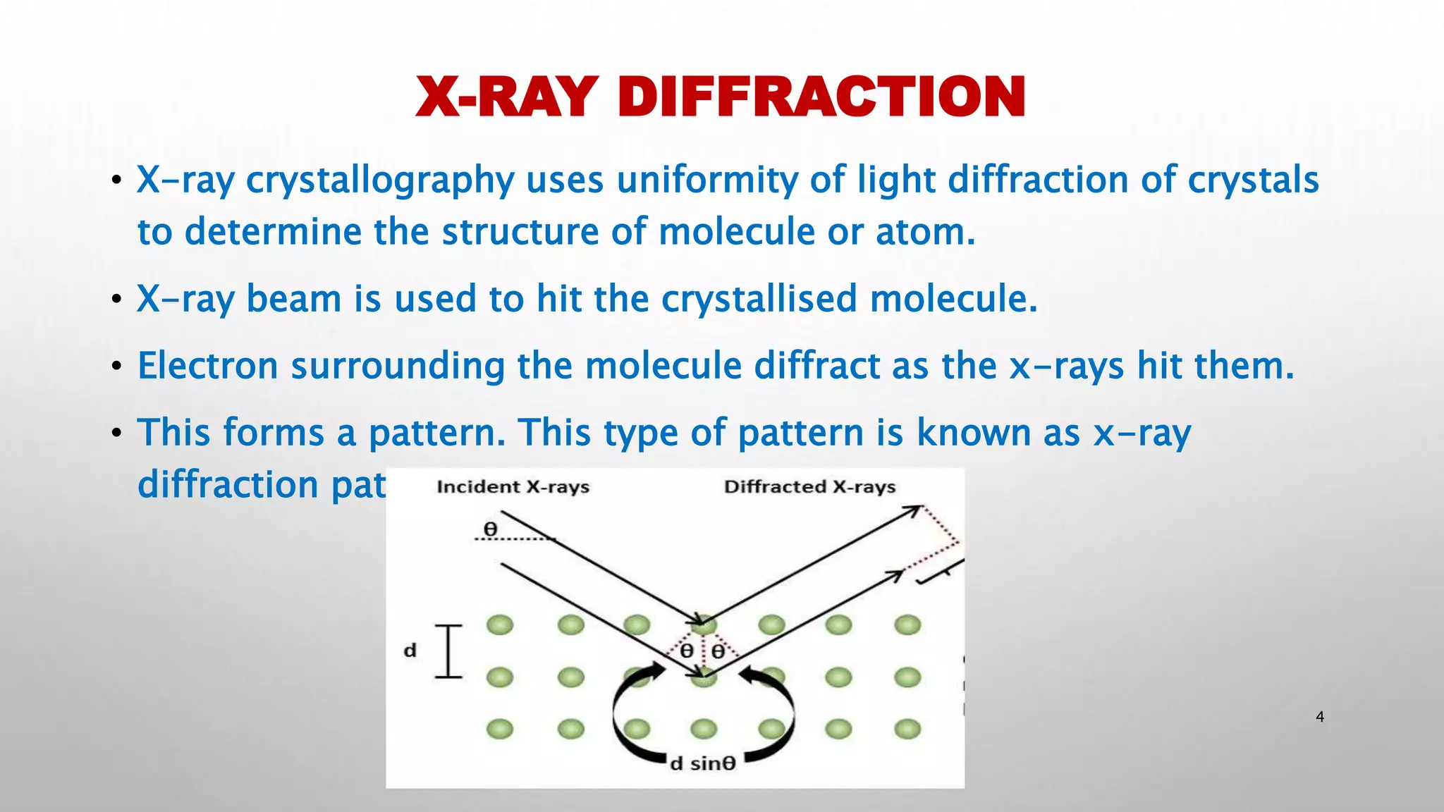X ray crystallography | PPTX