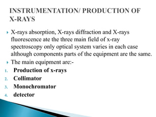 X ray crystallography | PPTX | Chemistry | Science