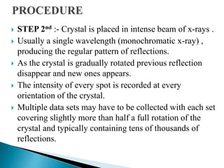 X ray crystallography | PPTX