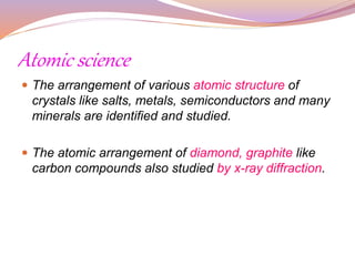 X ray crystallography | PPTX
