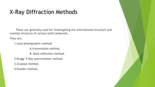 X-ray Crystallography.pptx