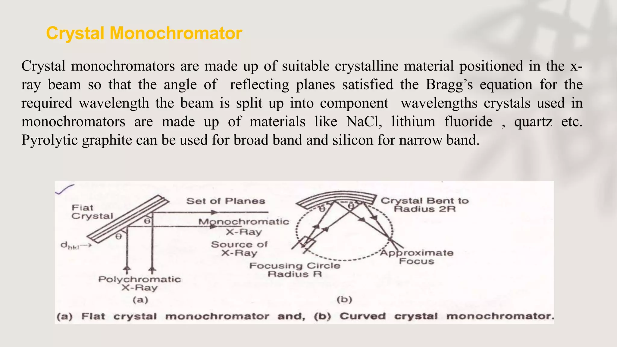 x ray crystallography & diffraction | PPTX