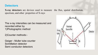 x ray crystallography & diffraction | PPTX