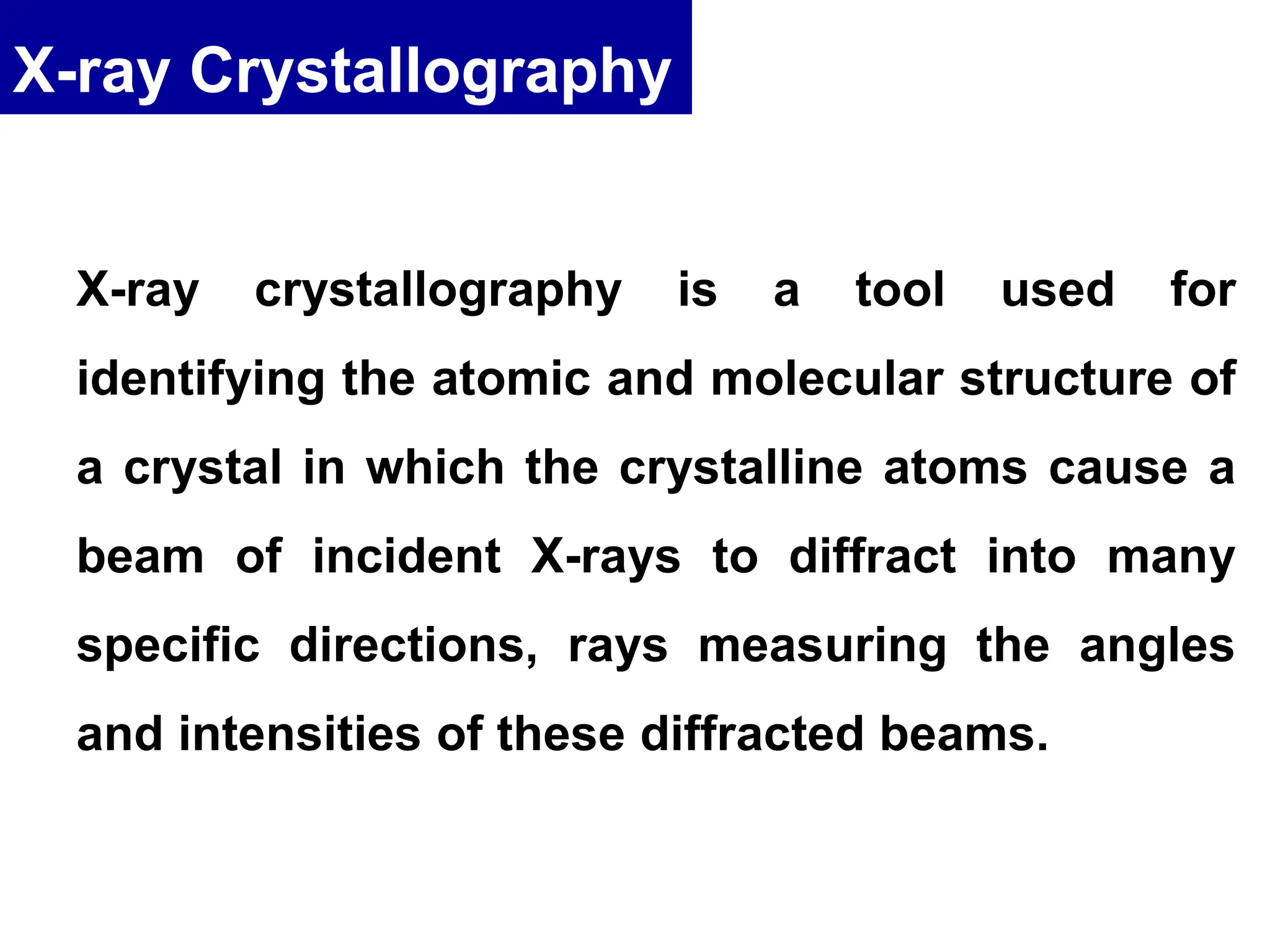 X-ray Crystallography(1).pdfjzhshsgshahsgshhshssh | PDF