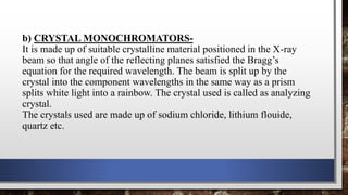 X ray crystallography | PPTX
