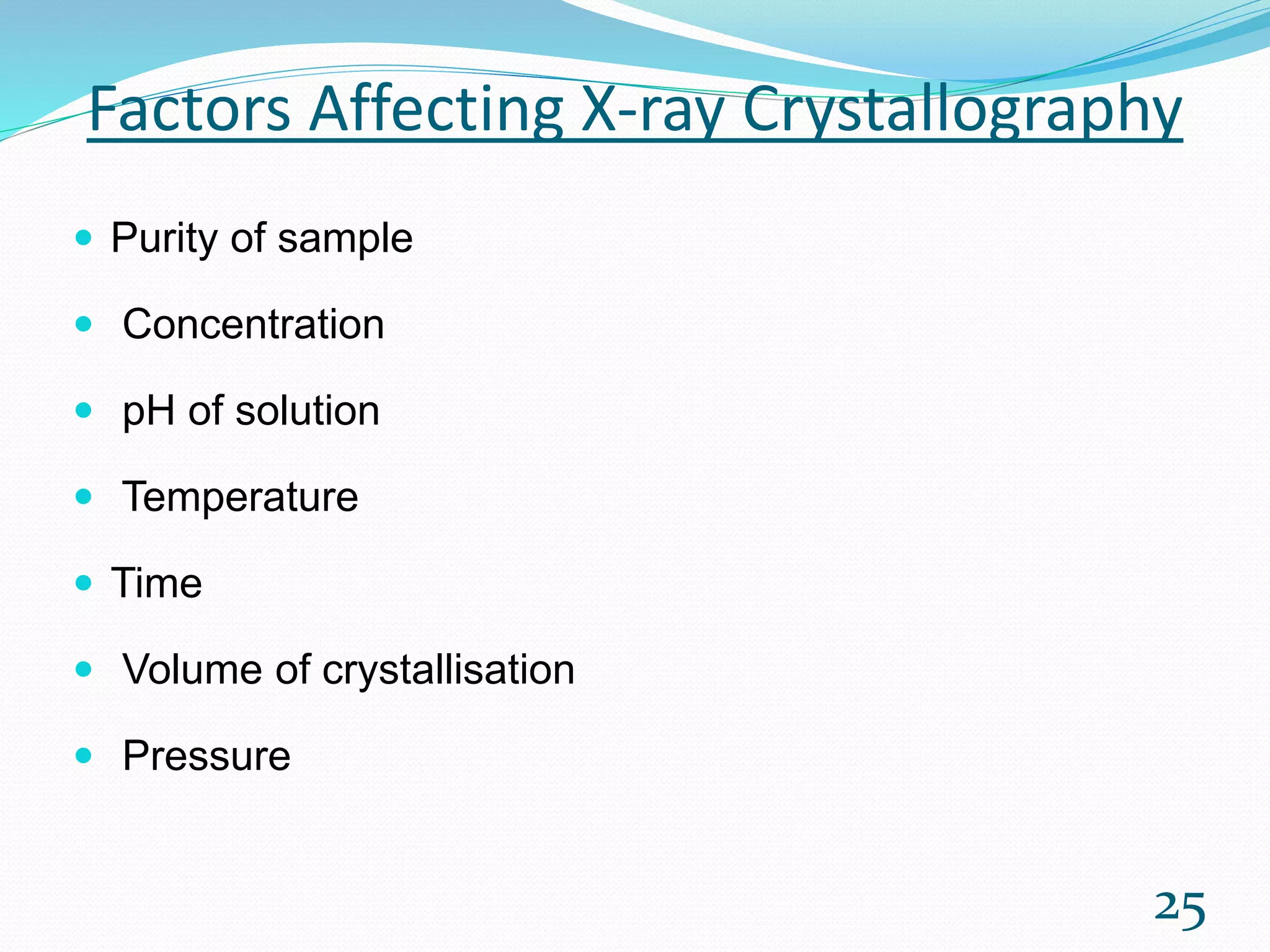 X ray crystallography | PPT