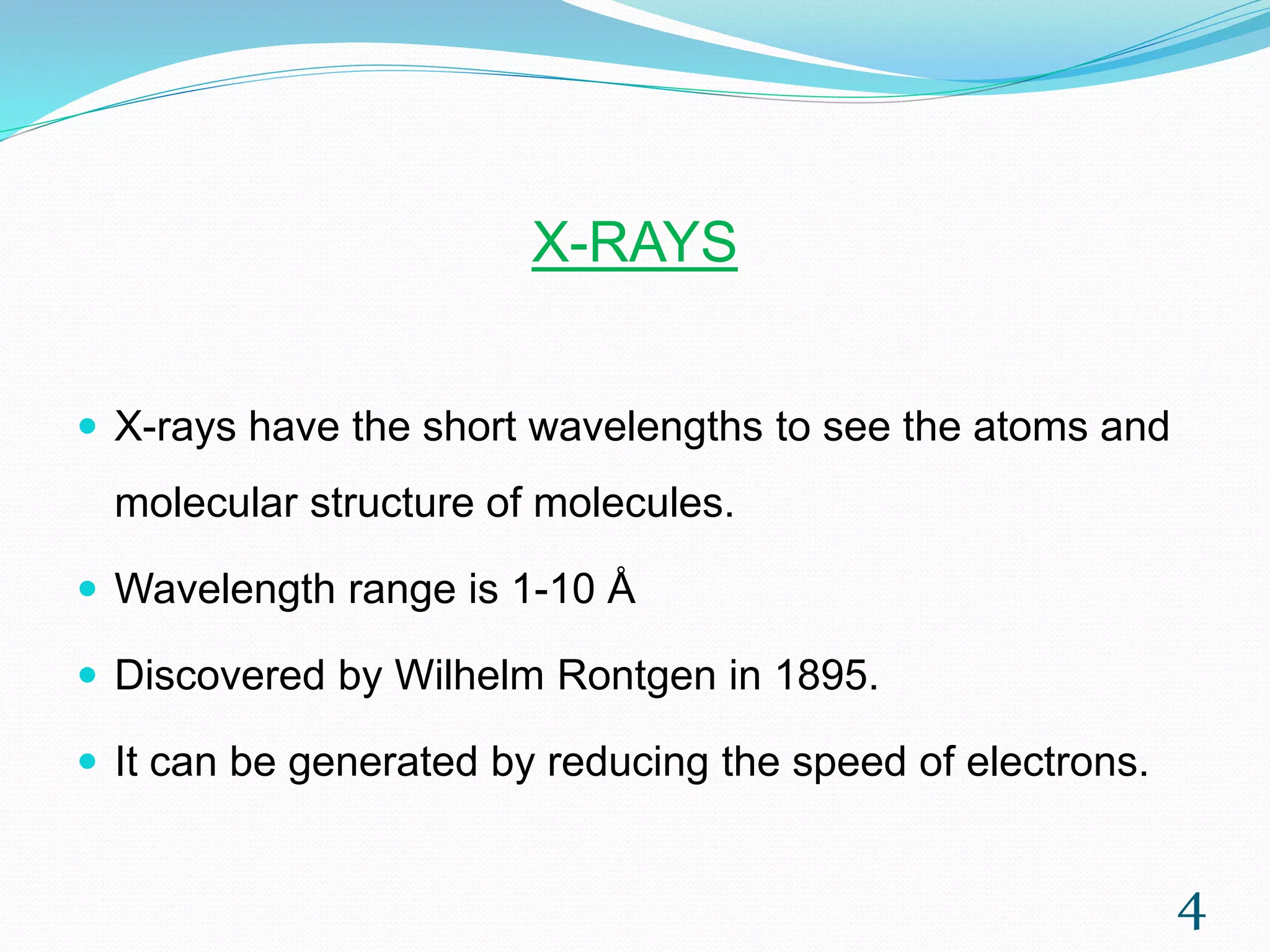 X ray crystallography | PPT