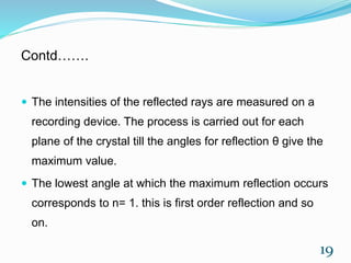 X ray crystallography | PPT