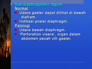 X-RAY DADA - (SISTEM RESPIRASI) | PPT