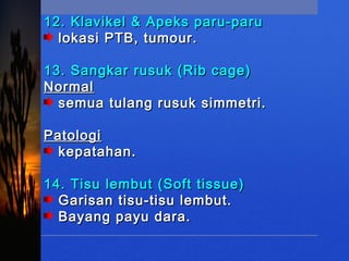 X-RAY DADA - (SISTEM RESPIRASI) | PPT
