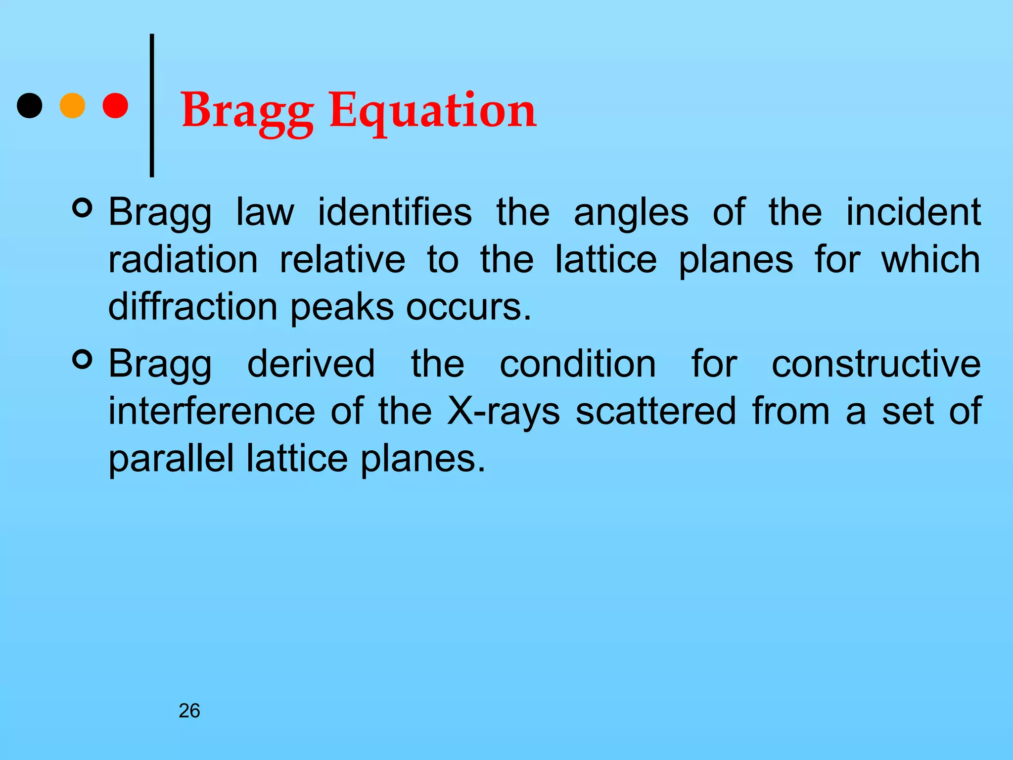X ray diff lecture 3 | PPT