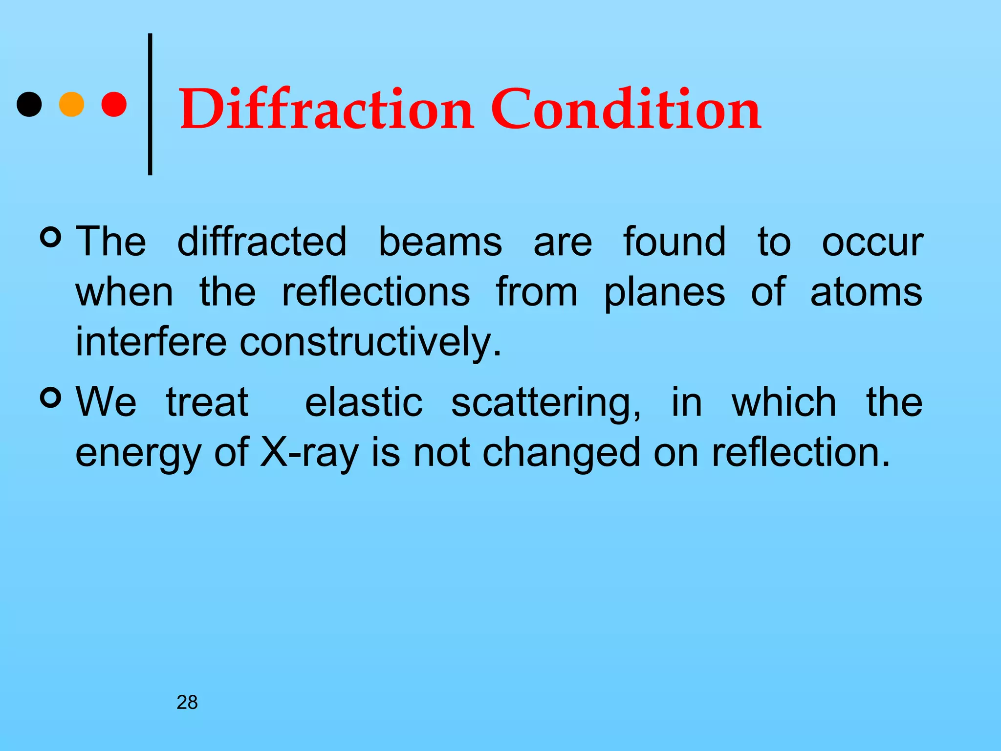 X ray diff lecture 3 | PPT