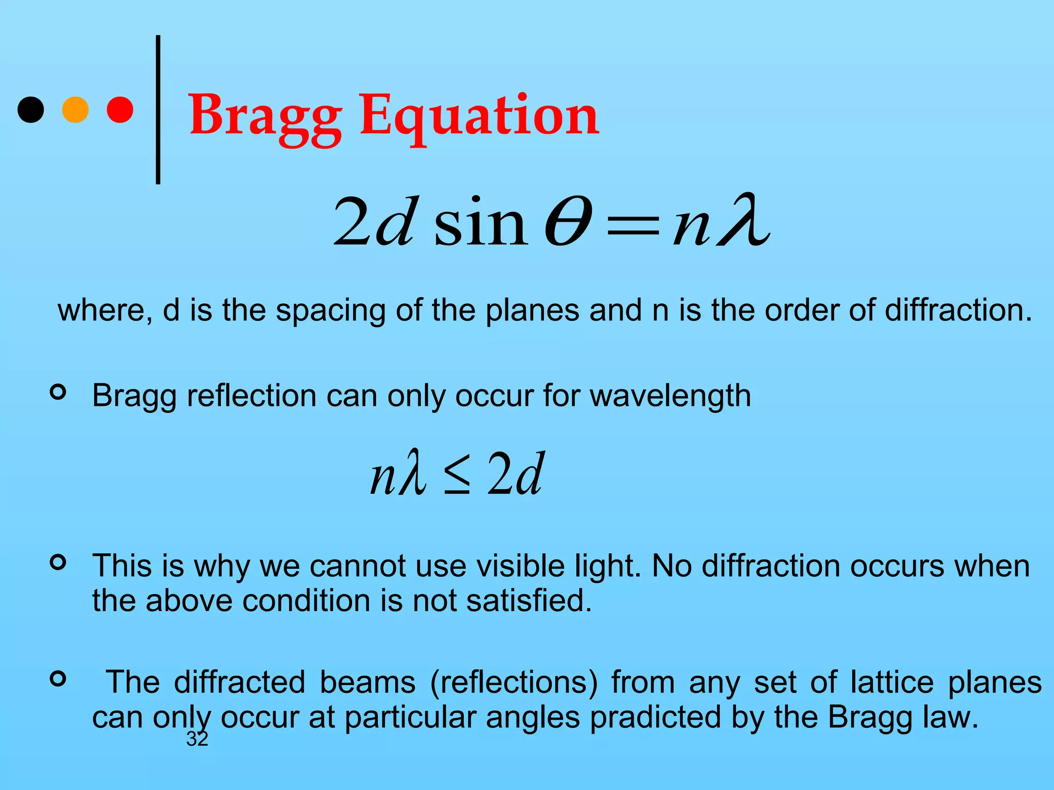 X ray diff lecture 3 | PPT