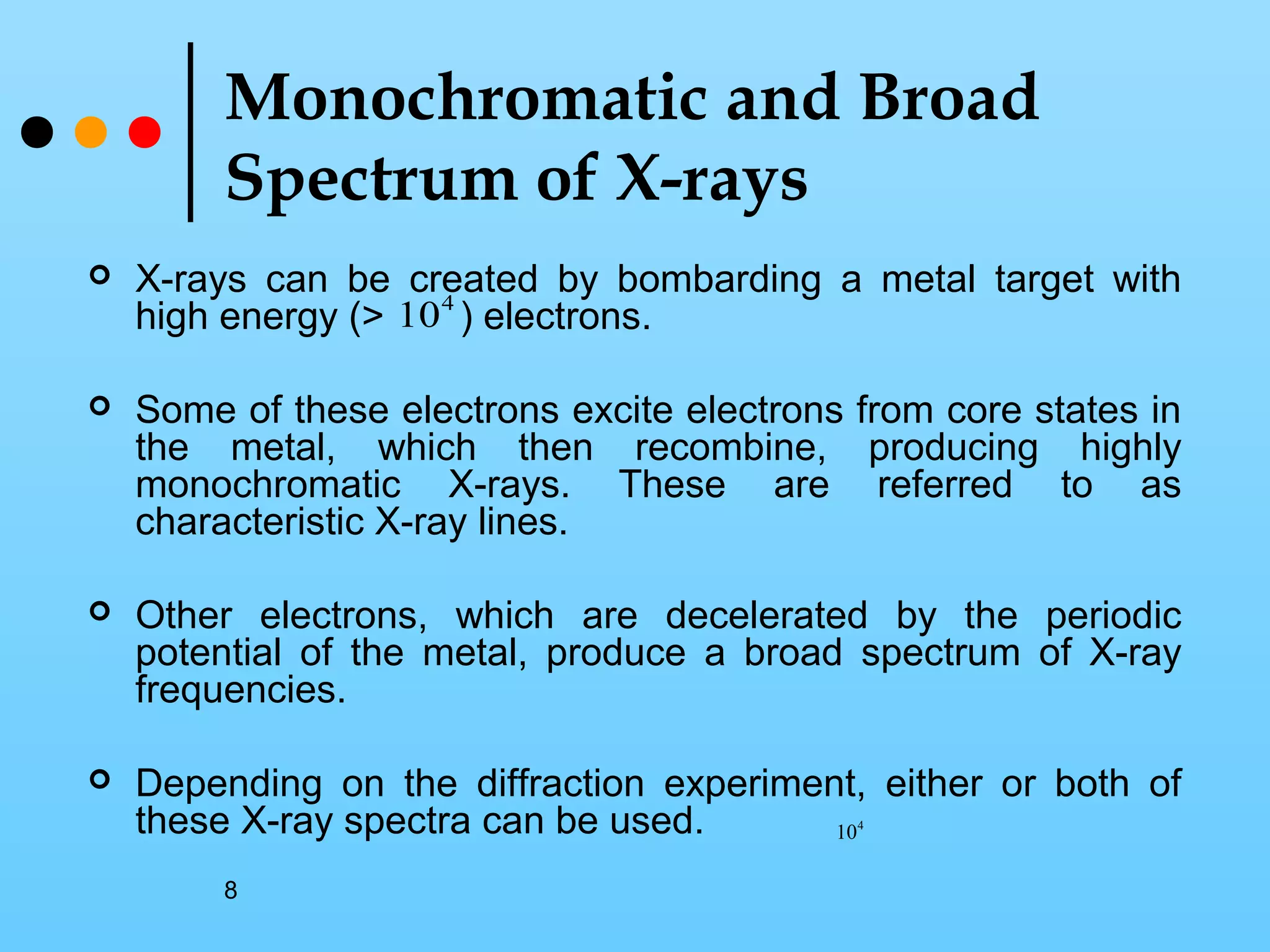 X ray diff lecture 3 | PPT