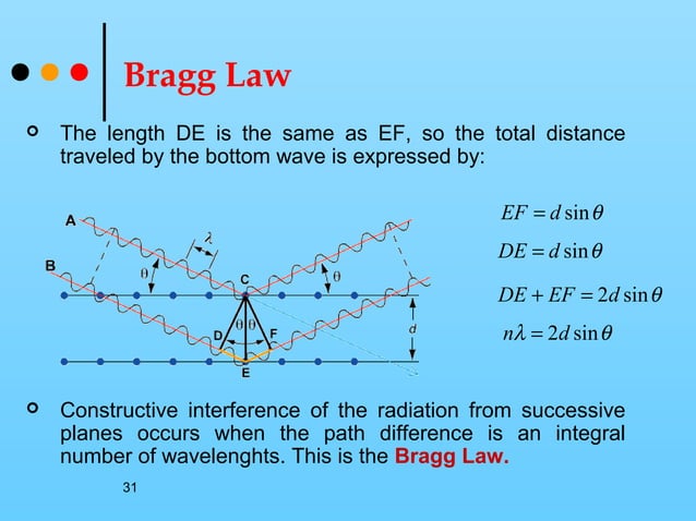 X ray diff lecture 3 | PPT | Chemistry | Science