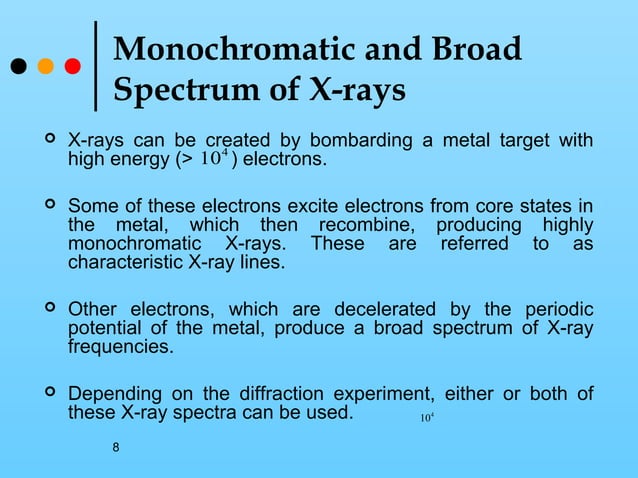X Ray Diff Lecture 3 Ppt Chemistry Science
