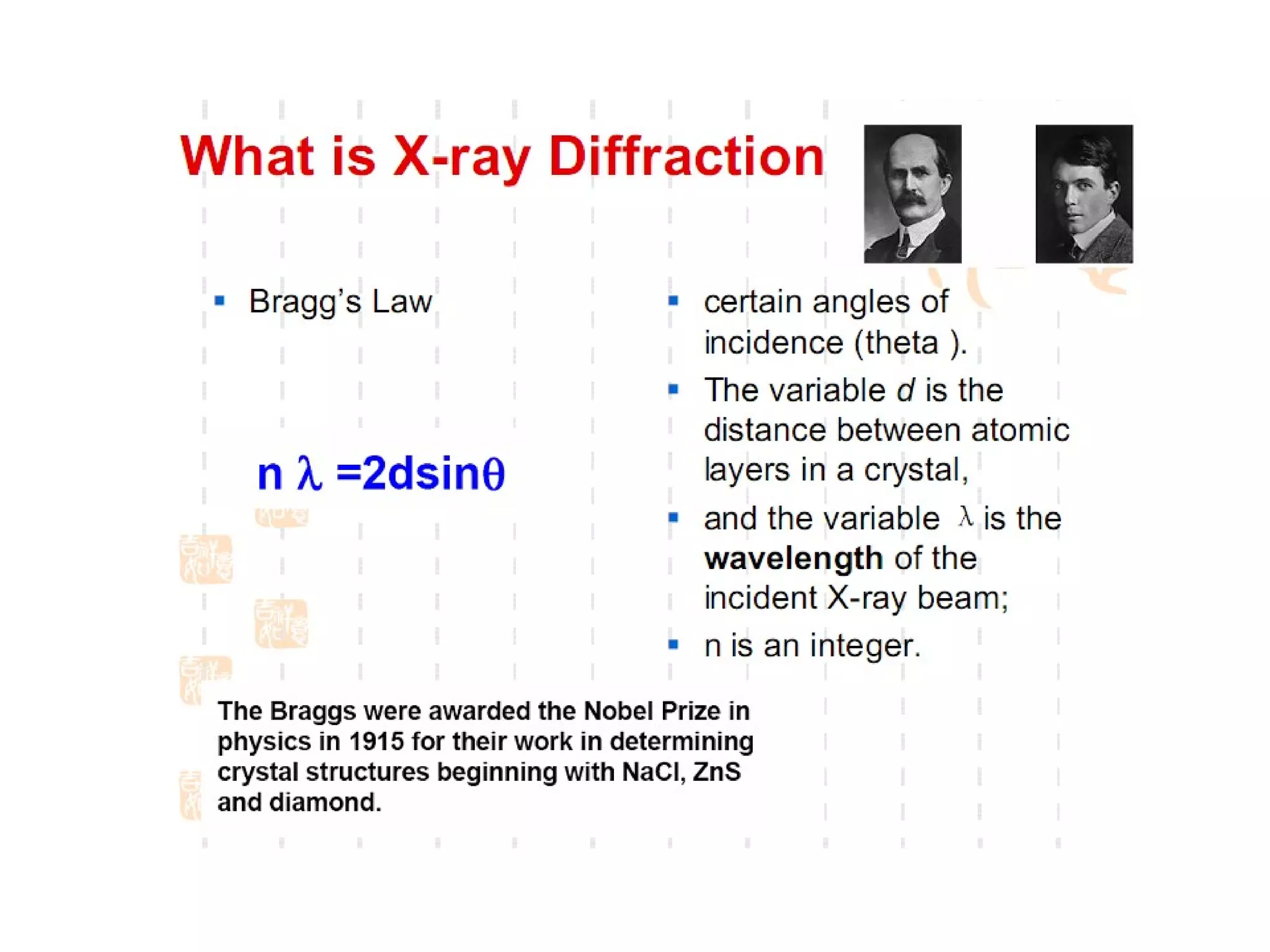 X ray diffraction | PPT
