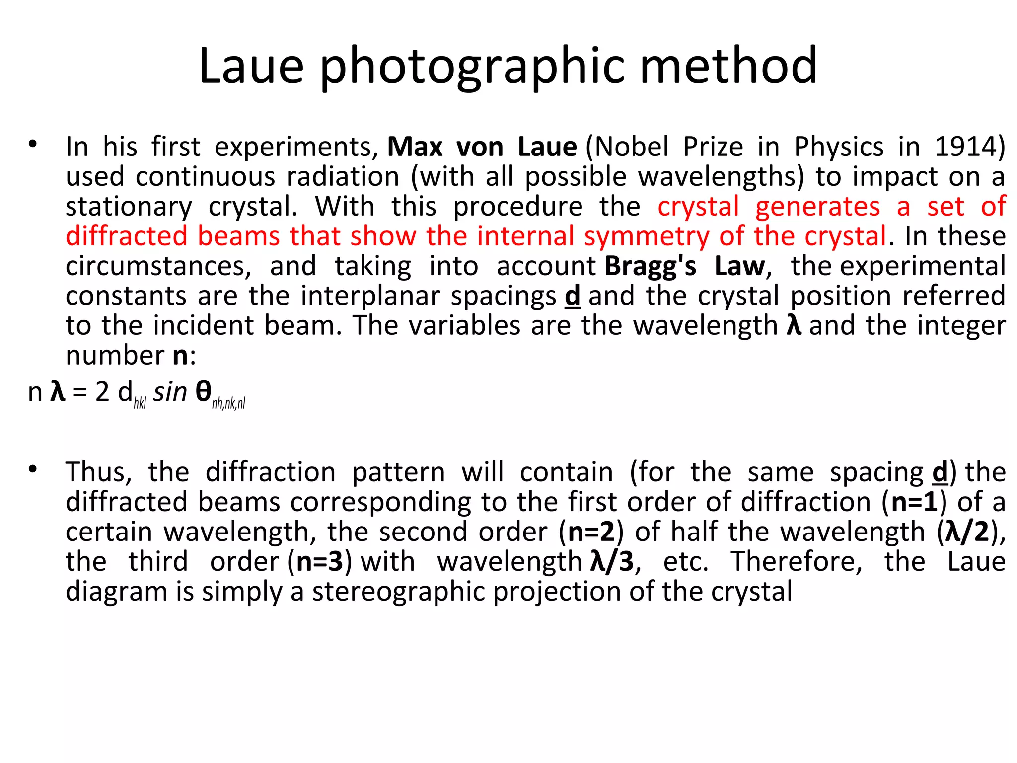 X ray diffraction | PPT
