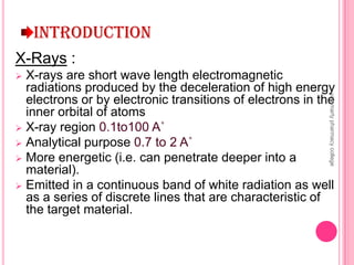 X ray diffraction | PPTX