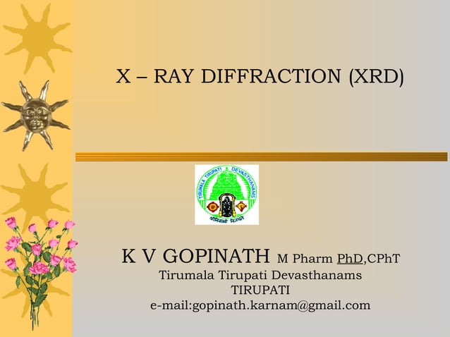 x-raydiffraction | PDF | Chemistry | Science