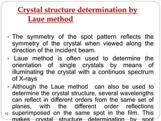 X ray diffraction | PPTX
