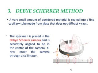 X ray diffraction | PPT