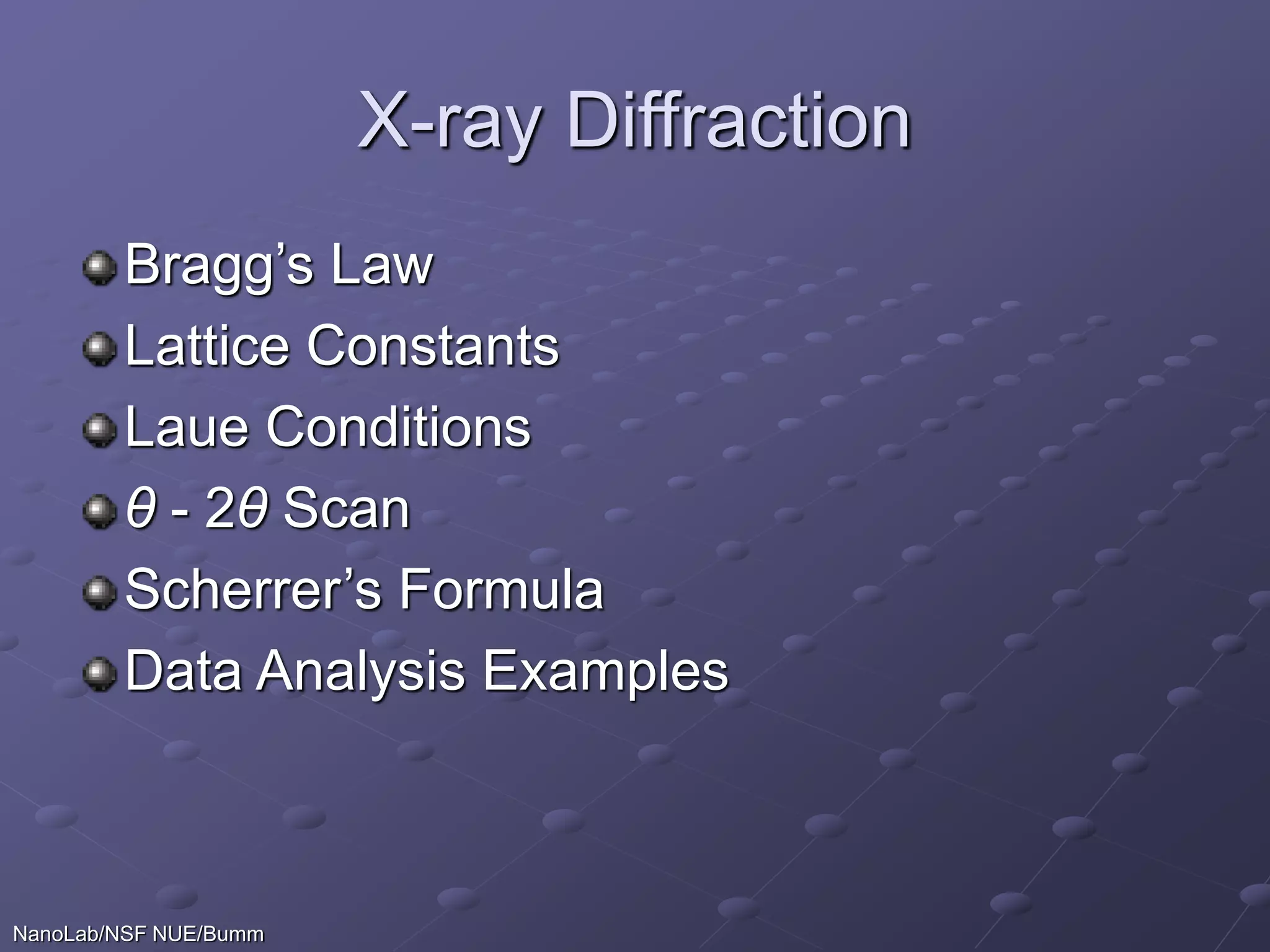 X-ray_Diffraction.ppt