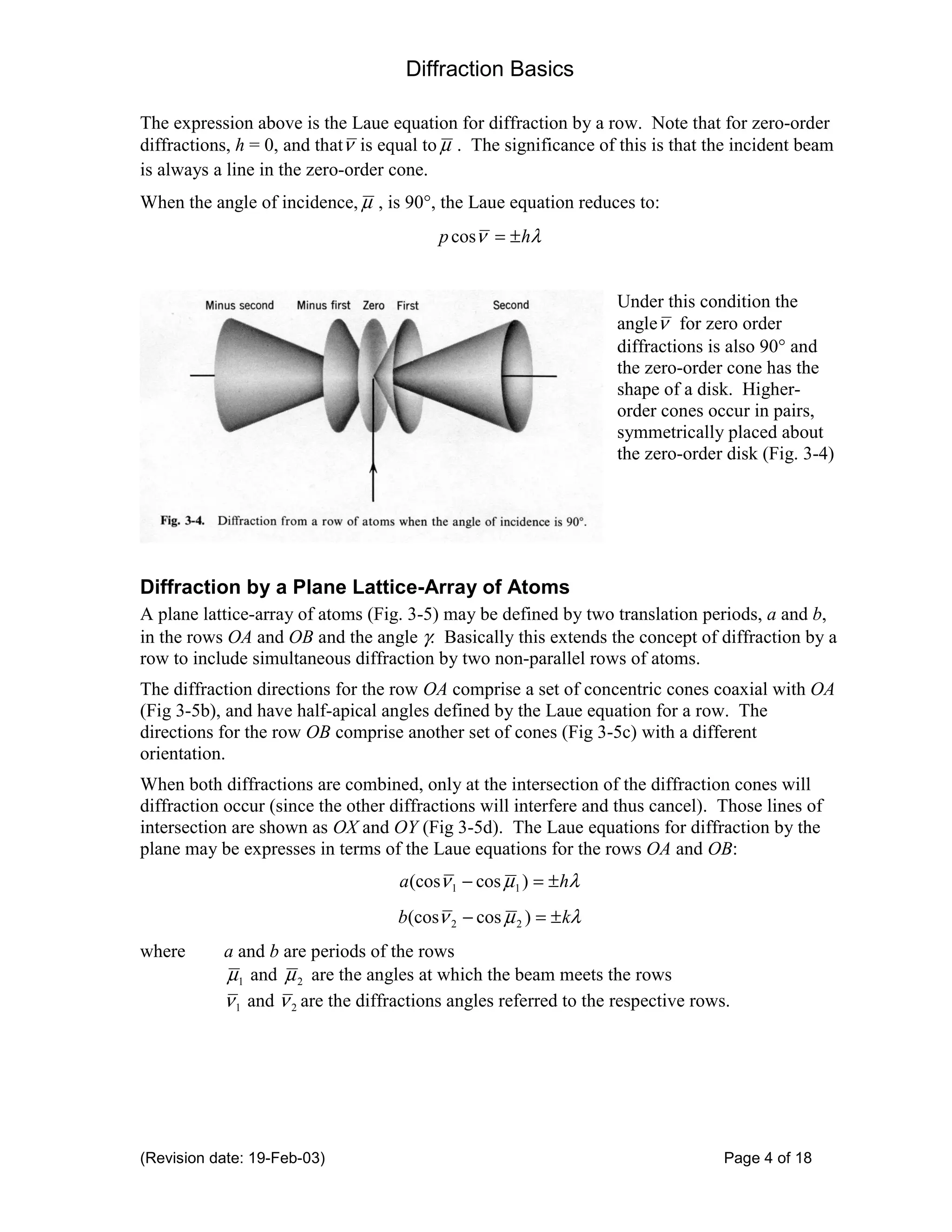 X ray diffraction basics | PDF