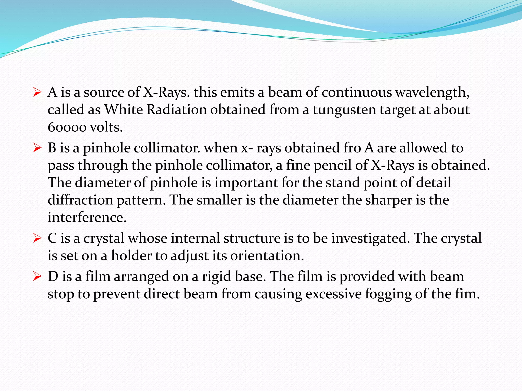 X ray diffraction | PPTX
