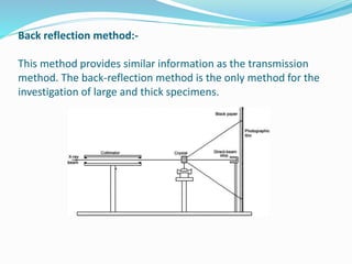 X ray diffraction | PPTX