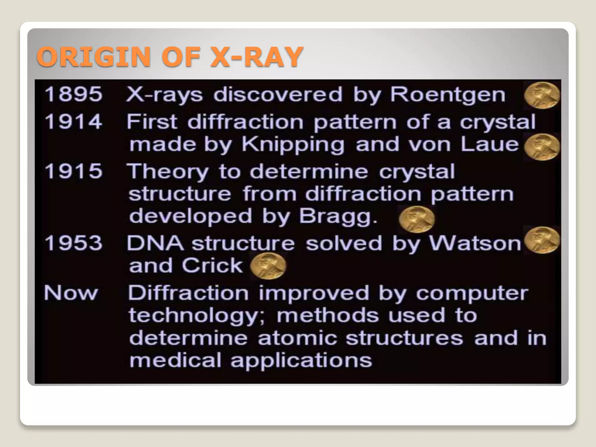 X ray diffraction method | PPTX