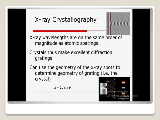 X ray diffraction method | PPTX