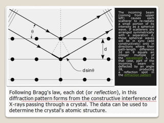 X ray diffraction method | PPTX