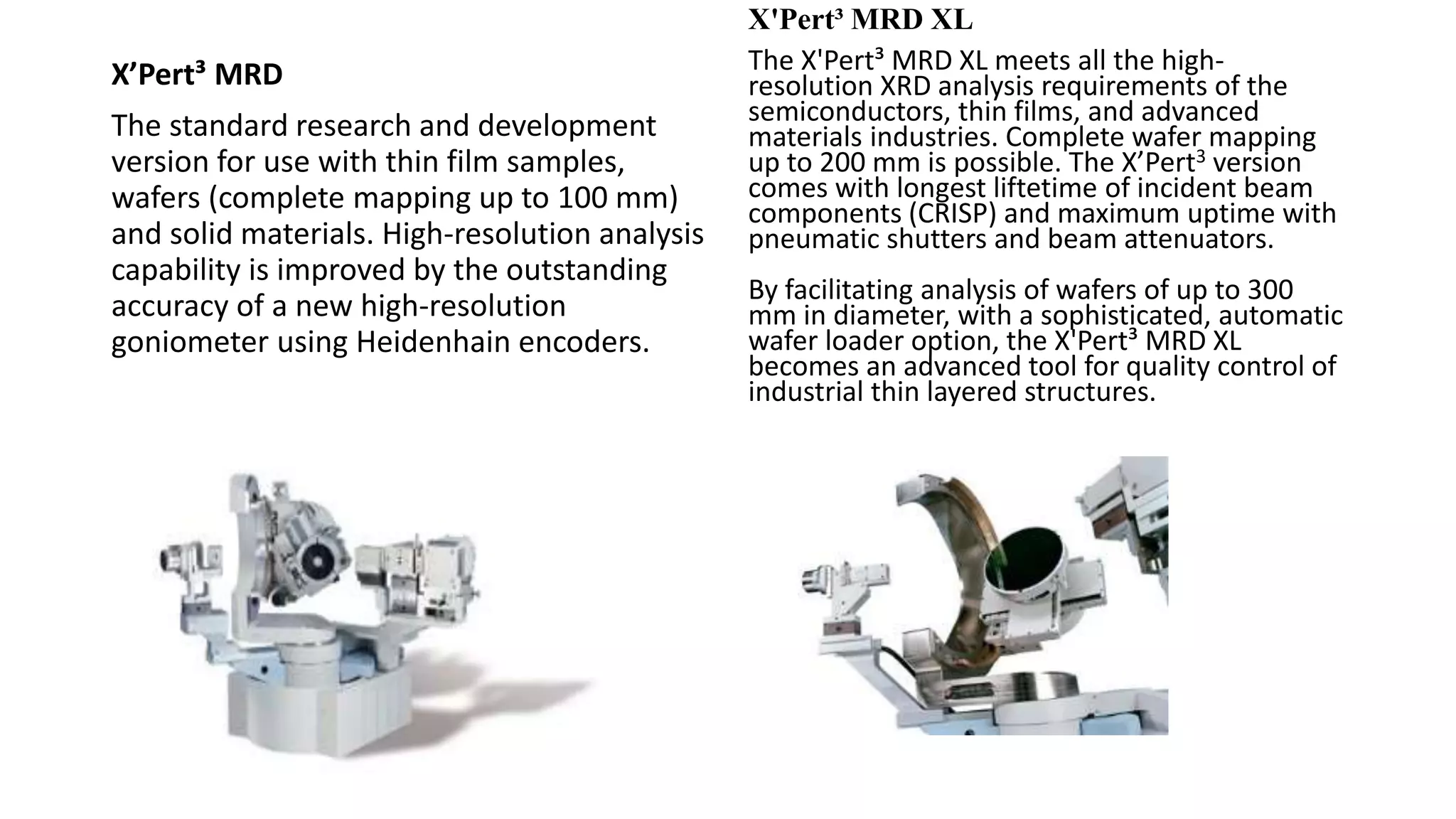 X-ray diffraction technique (xrd) | PPTX
