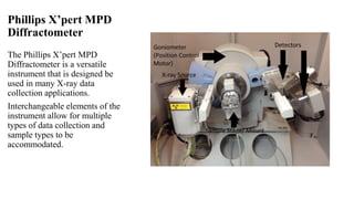 X-ray diffraction technique (xrd) | PPTX