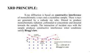 X-ray diffraction technique (xrd) | PPTX