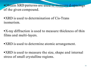 X-RAY DIFFRACTION (XRD) Analysis.pdf