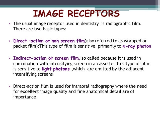 X ray film/prosthodontic courses