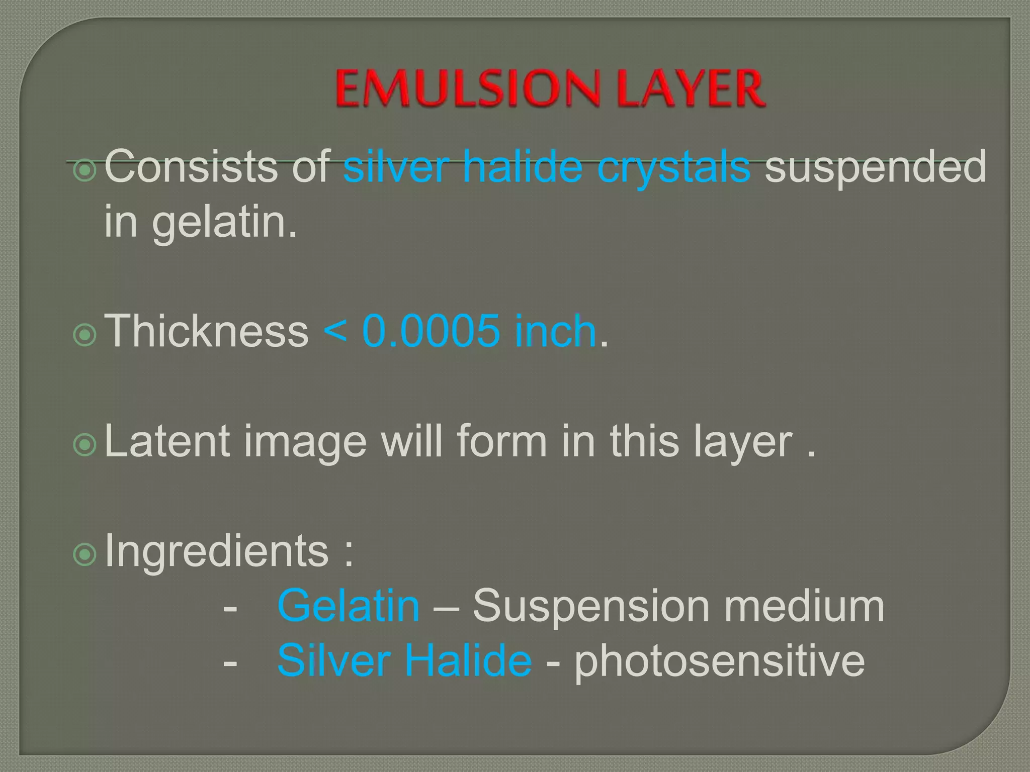X ray film | PPTX