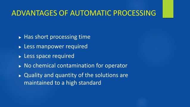 X-RAY FILM PROCESSING [Autosavee/d].pptx | Home Appliances | Home & Garden