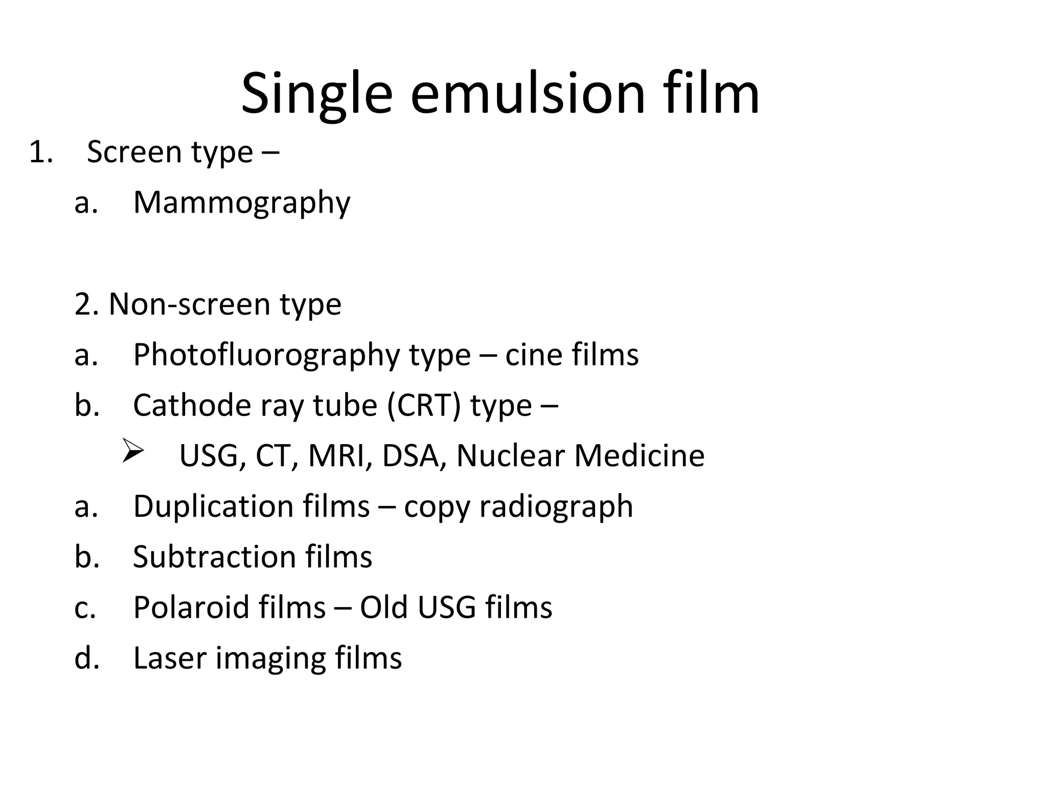 X ray films - mamita | PPT