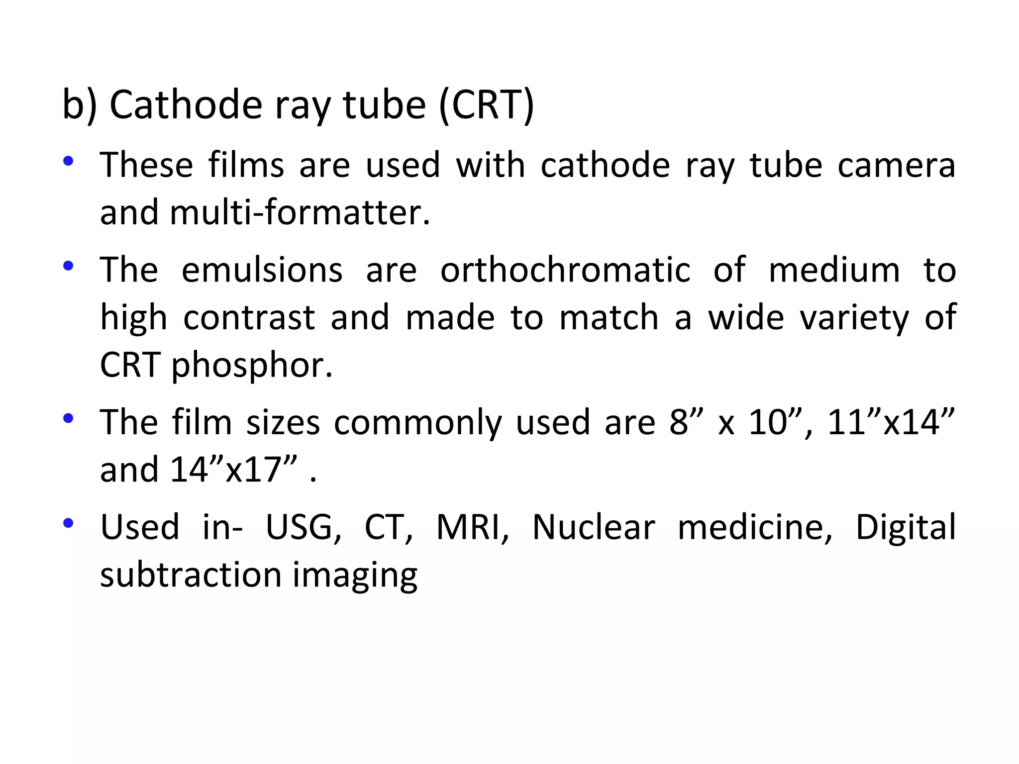 X ray films - mamita | PPT