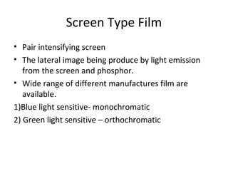 X ray films - mamita | PPT