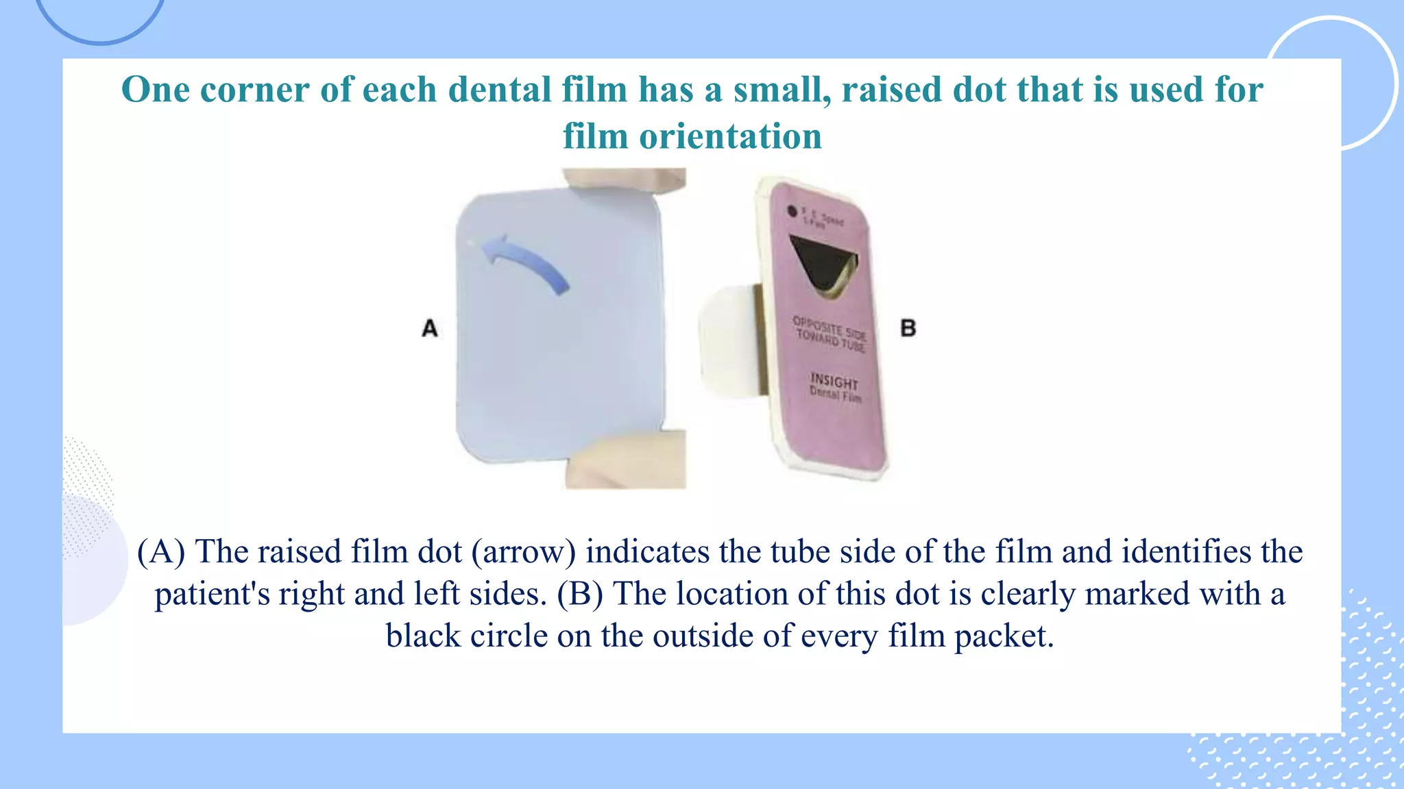 Dental X-Ray Film types and indications. | PPTX