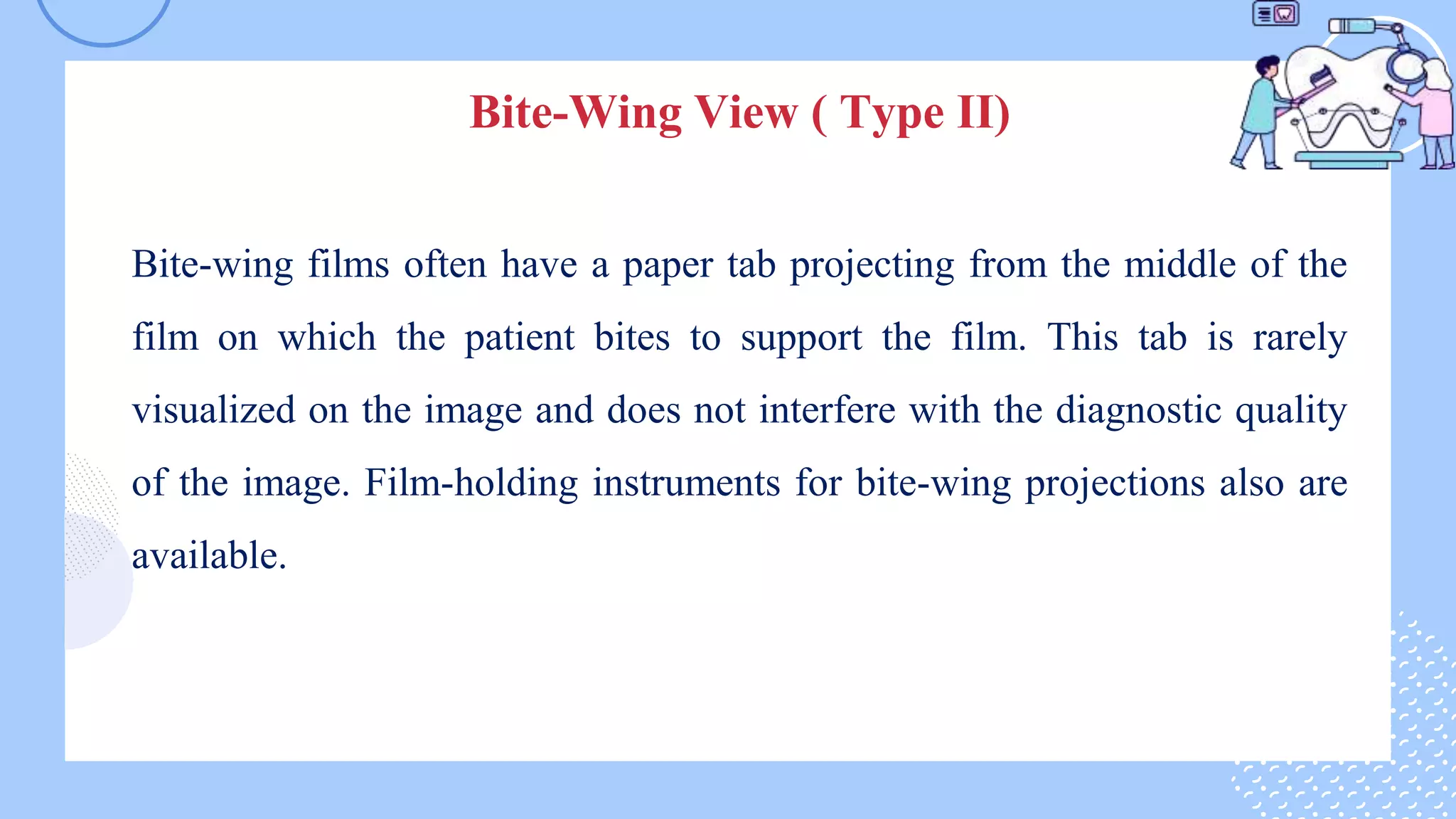 Dental X-Ray Film types and indications. | PPTX