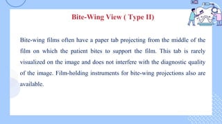Dental X-Ray Film types and indications. | PPTX