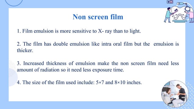 Dental X-Ray Film types and indications. | PPTX