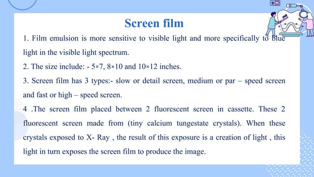 Dental X-Ray Film types and indications. | PPTX
